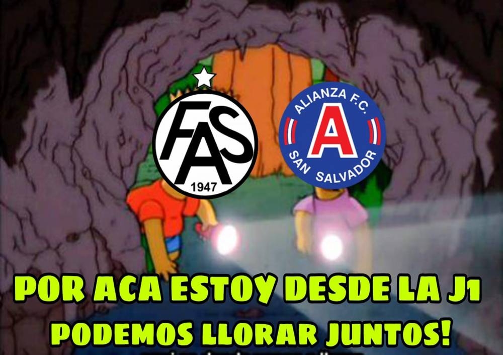 Alianza y FAS son víctimas de las burlas de los memes tras otra mala ...