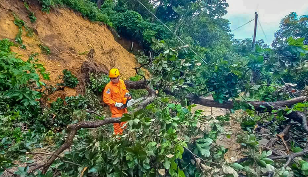 Alertan de alto riesgo de deslizamientos y caída de rocas en estas ...