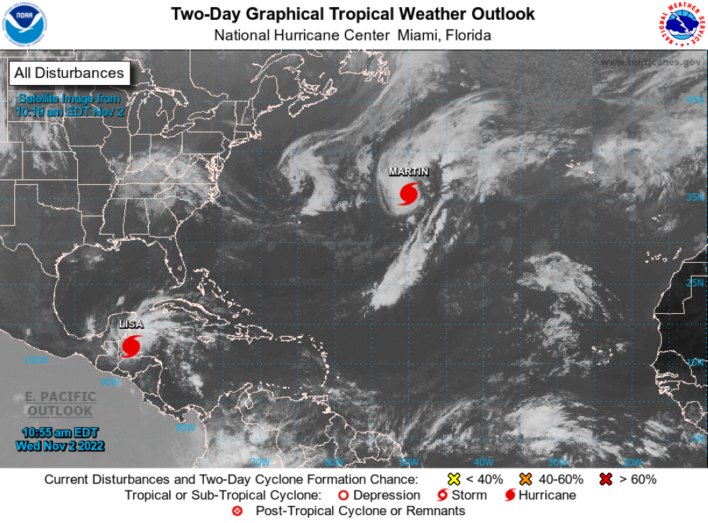 Lisa se convierte en huracán y tocará tierra en Belice - Diario El Mundo