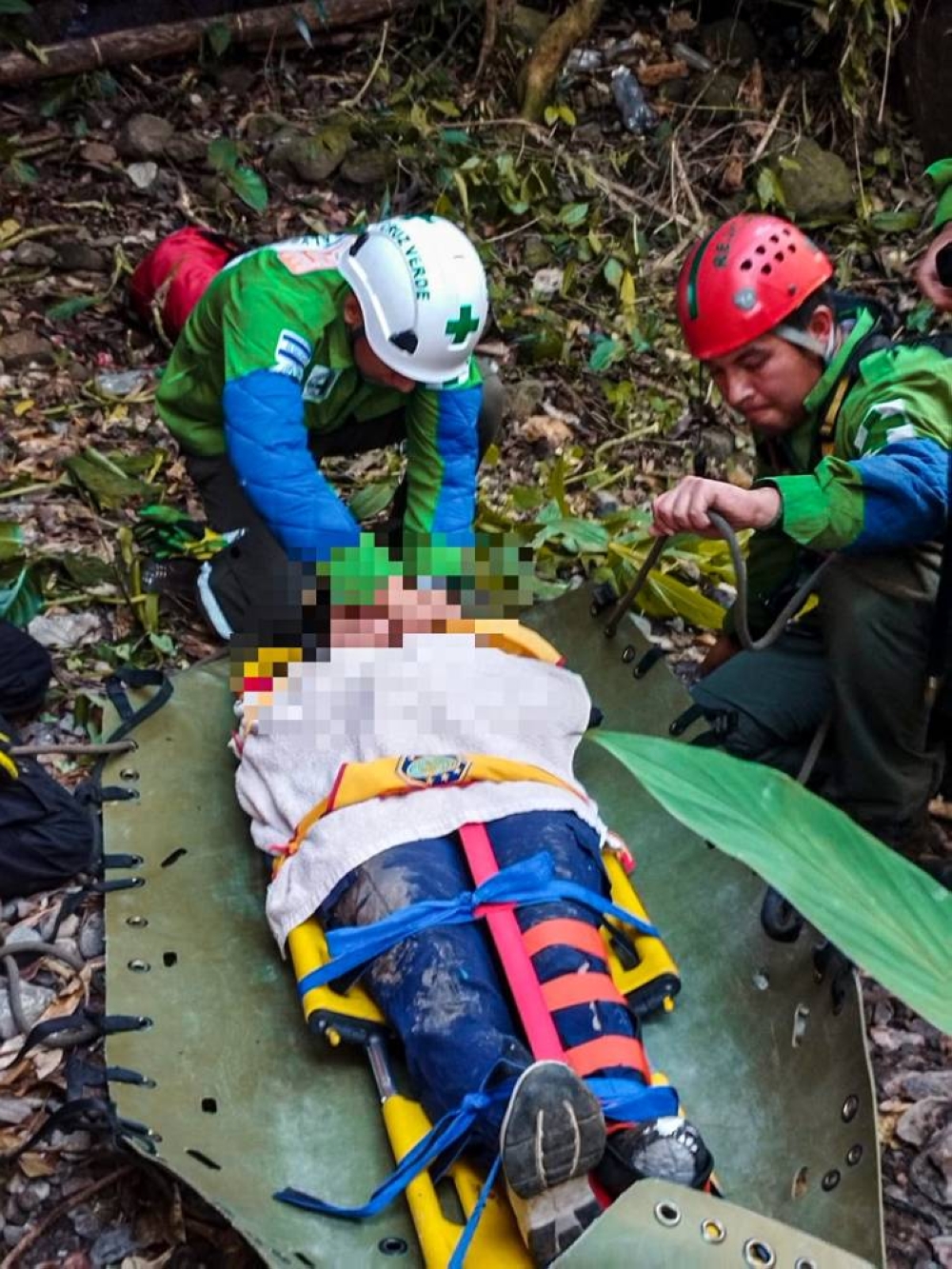Rescatan a mujer que cayó cerca de un río en Jayaque La Libertad ...