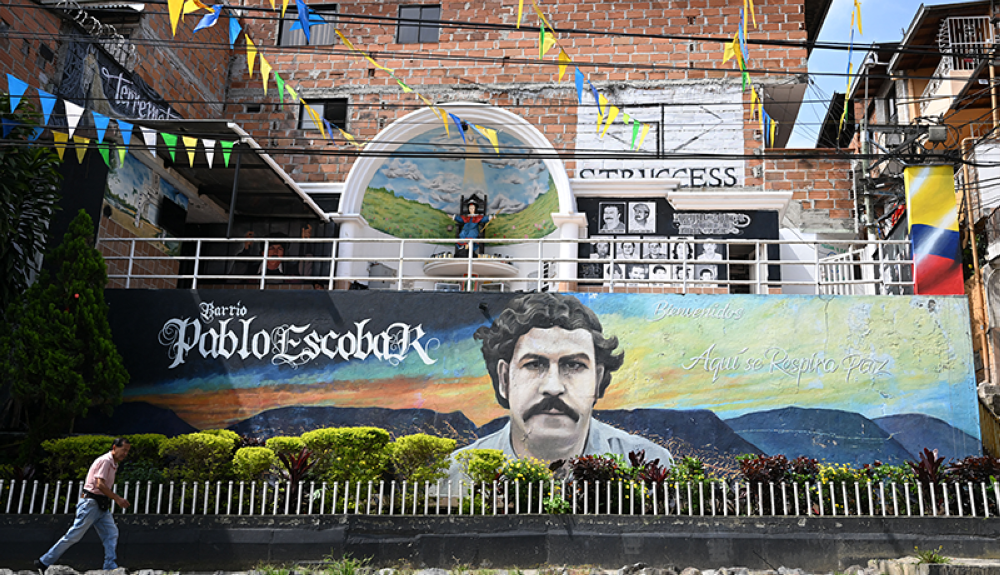 Ostentosa y grandilocuente, la "narcocultura" sobrevive a Pablo Escobar ...