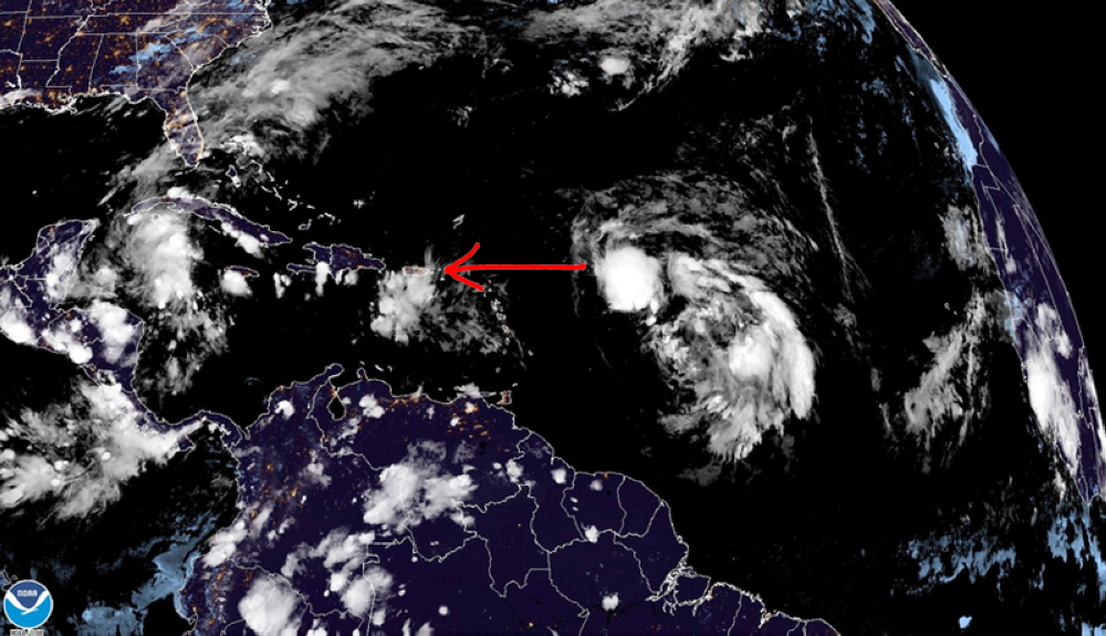 Tormenta tropical Philippe cambia su rumbo y se dirige a Puerto Rico y ...