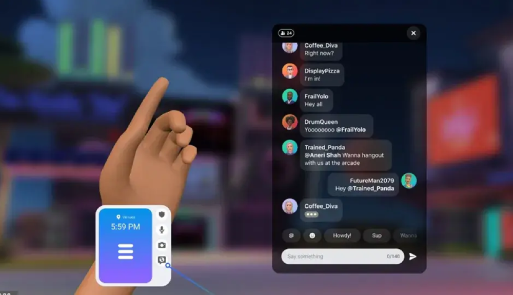 Meta implementa los chats de texto en Horizon Worlds a nivel global ...