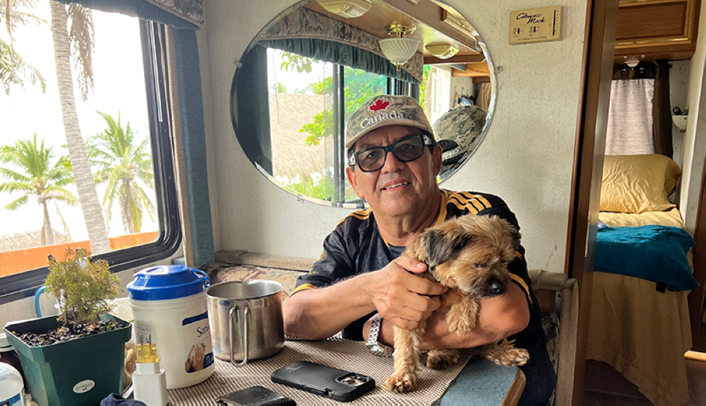 Luis, el chef que vino desde Canadá para cocinar para quienes lo ...