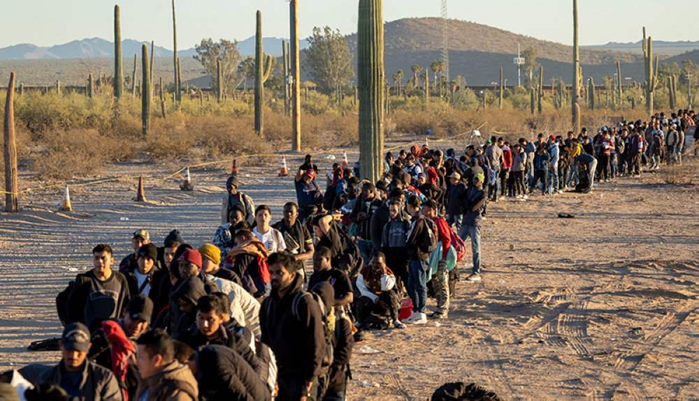 14 fotos que retratan la ola migratoria que en diciembre arribó a la frontera de EEUU - Diario ...